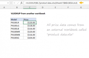 Dynamic workbook reference - Excel formula | Exceljet